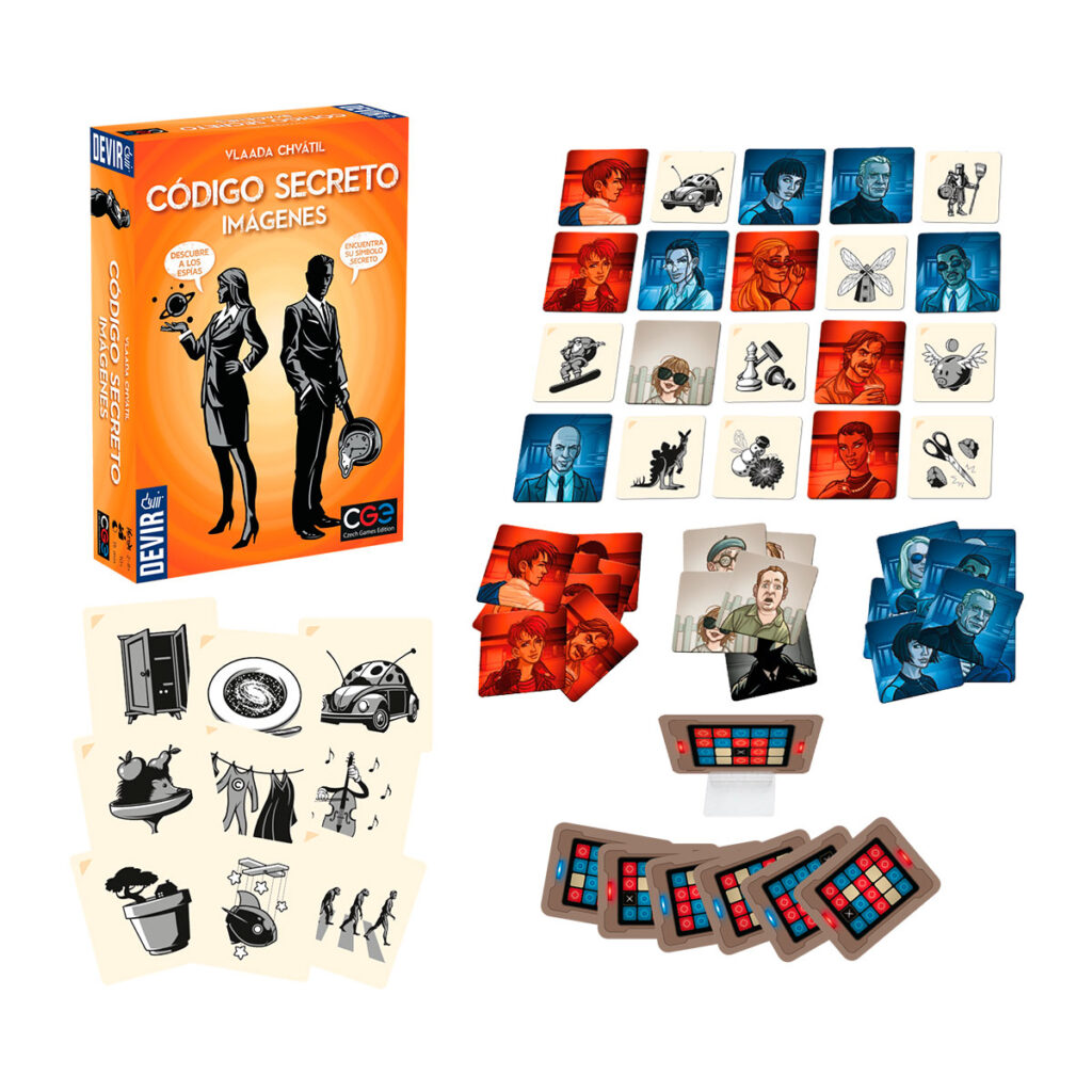 Juego de Mesa Código Secreto Imágenes – Tienda Movitec