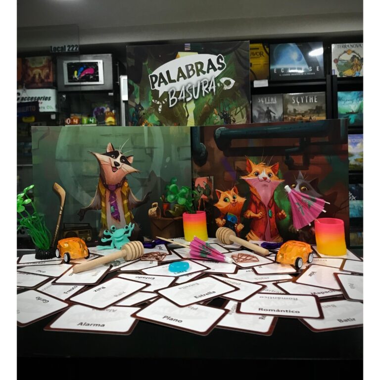 Juego de Mesa Palabras Basura – Tienda Movitec